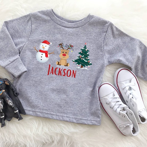 Kids Christmas Shirt - Etsy