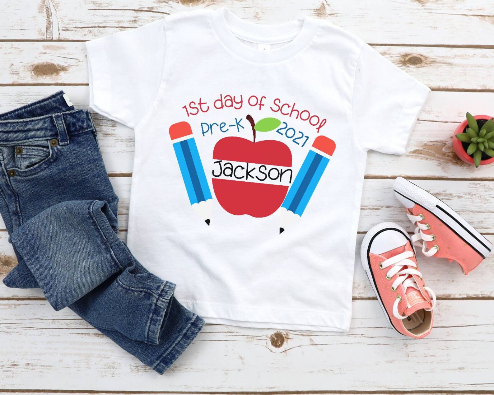 Pre K First Day Shirt, Pre K Shirt, First Day of Pre K Shirt ...