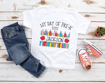 Pre K First Day Shirts - Etsy