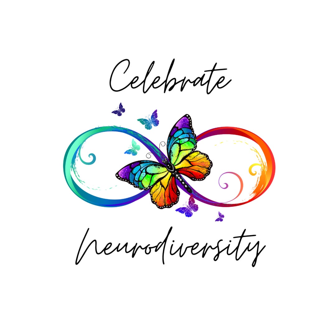 Neurodiversity PNG, PNG for Sublimation, Celebrate Neurodiversity ...