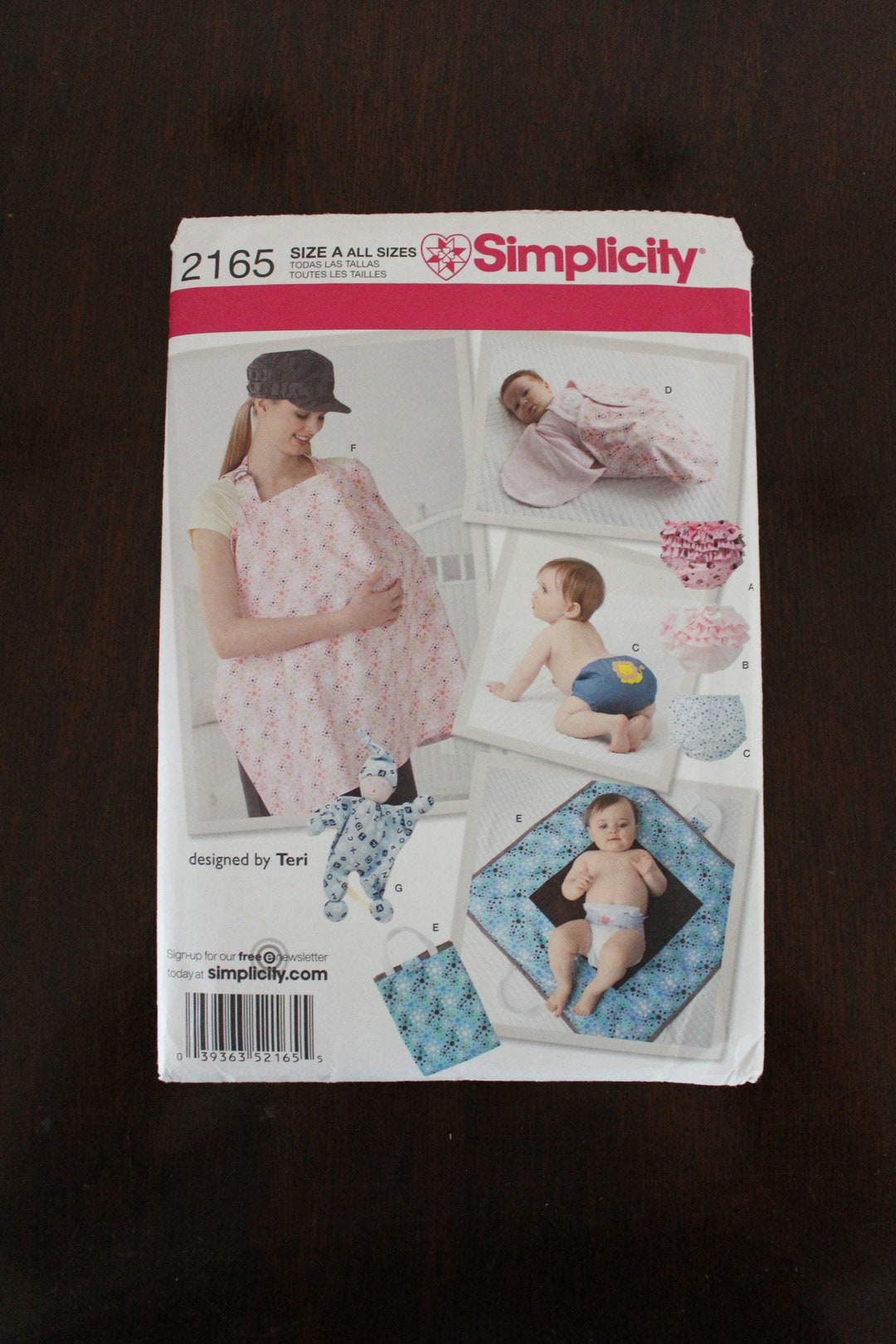 Baby Accessories Simplicity S2165, Diaper Covers in Three Sizes ...