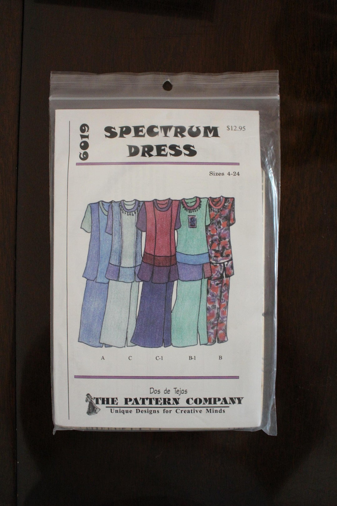 The Spectrum Dress by DOS De Tejas, #6019 Features Muliple Variations ...