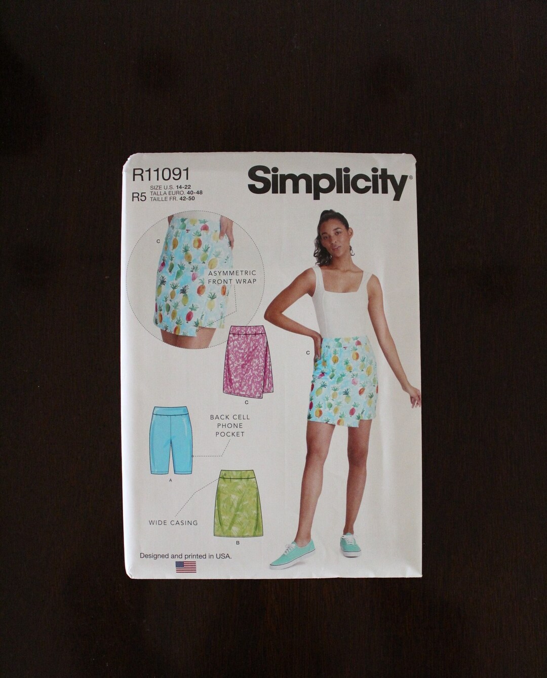 Knit Skort, Shorts, Skirt, S9336 / R11091 Simplicity Activewear Sewing ...