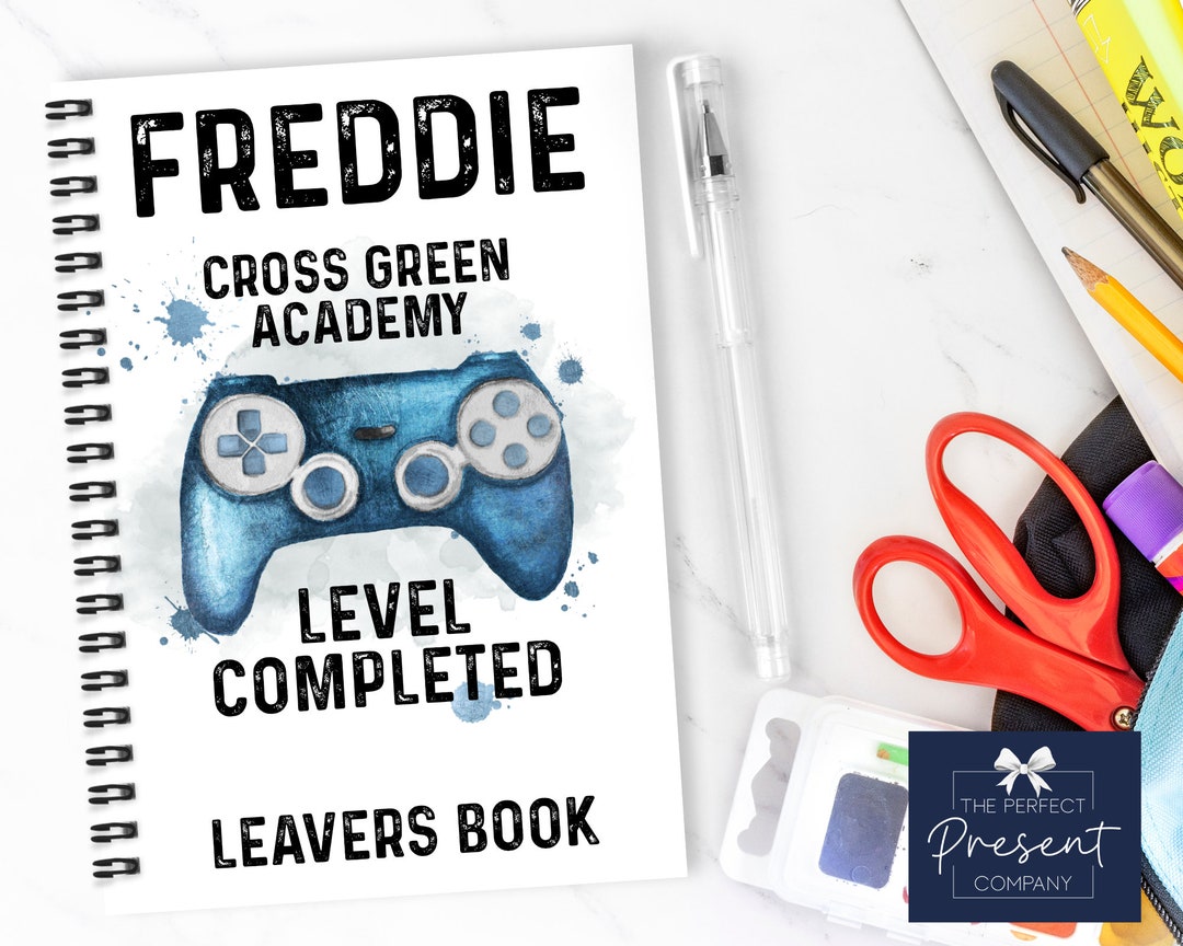 Personalised School Leavers Book | A5 School Leaver Gift | School ...
