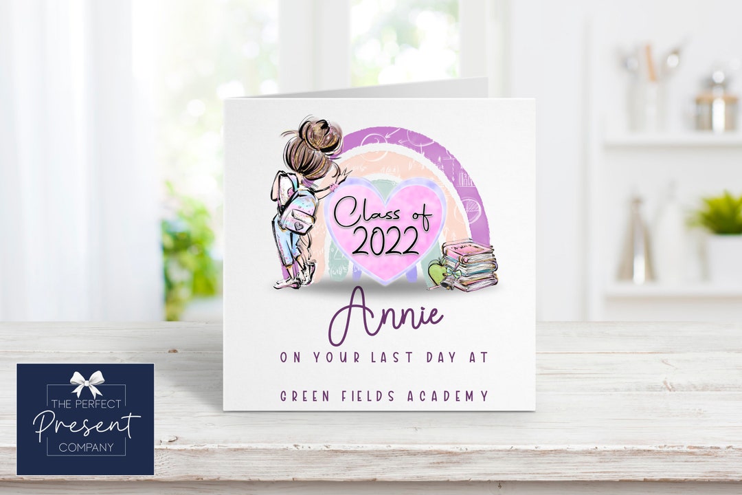 Personalised School Leaver Card School Leaver Card New - Etsy