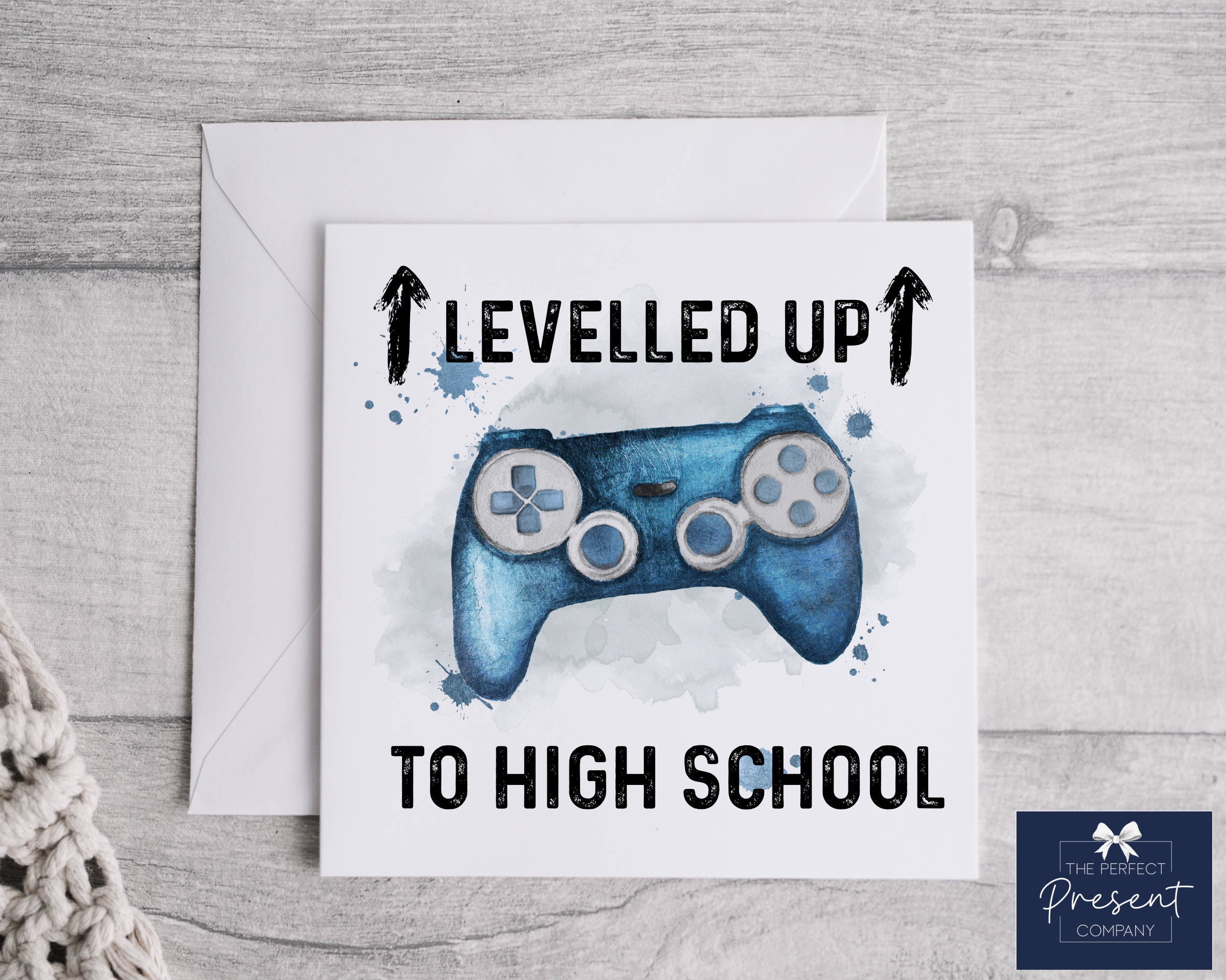 Personalised Gamer Card New School Card School Leaver Card - Etsy UK