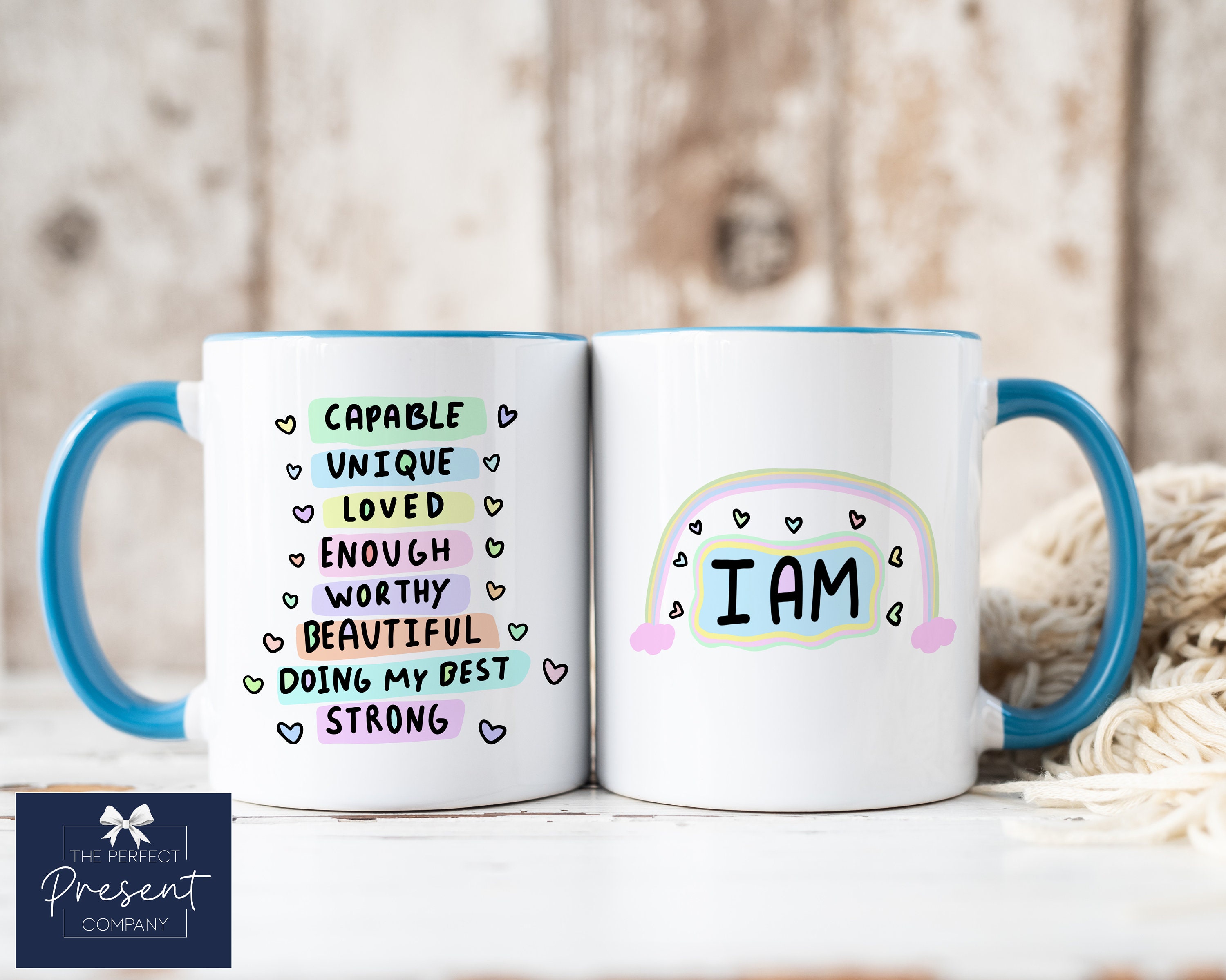 Positive Affirmations Mug Self Love Mug Daily Affirmations - Etsy