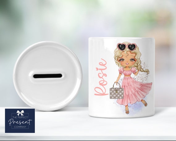 Girls Personalised Money Box Older Girls Money Box Gift - Etsy