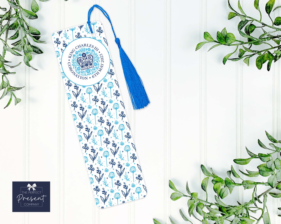 King Charles III Coronation Day Bookmark Coronation Day 2023 - Etsy