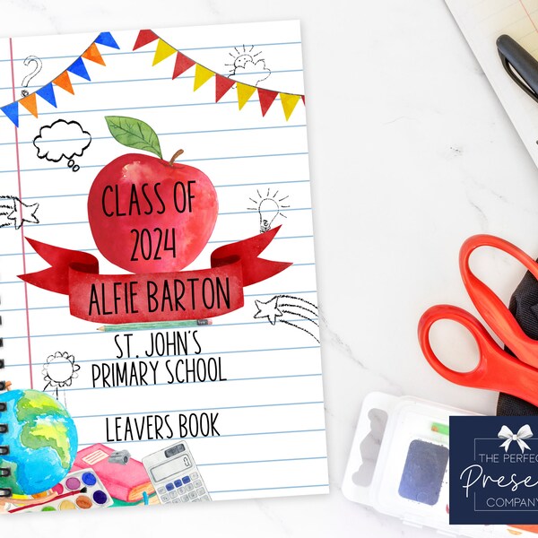 Personalised A5 School Leavers Book - Etsy UK