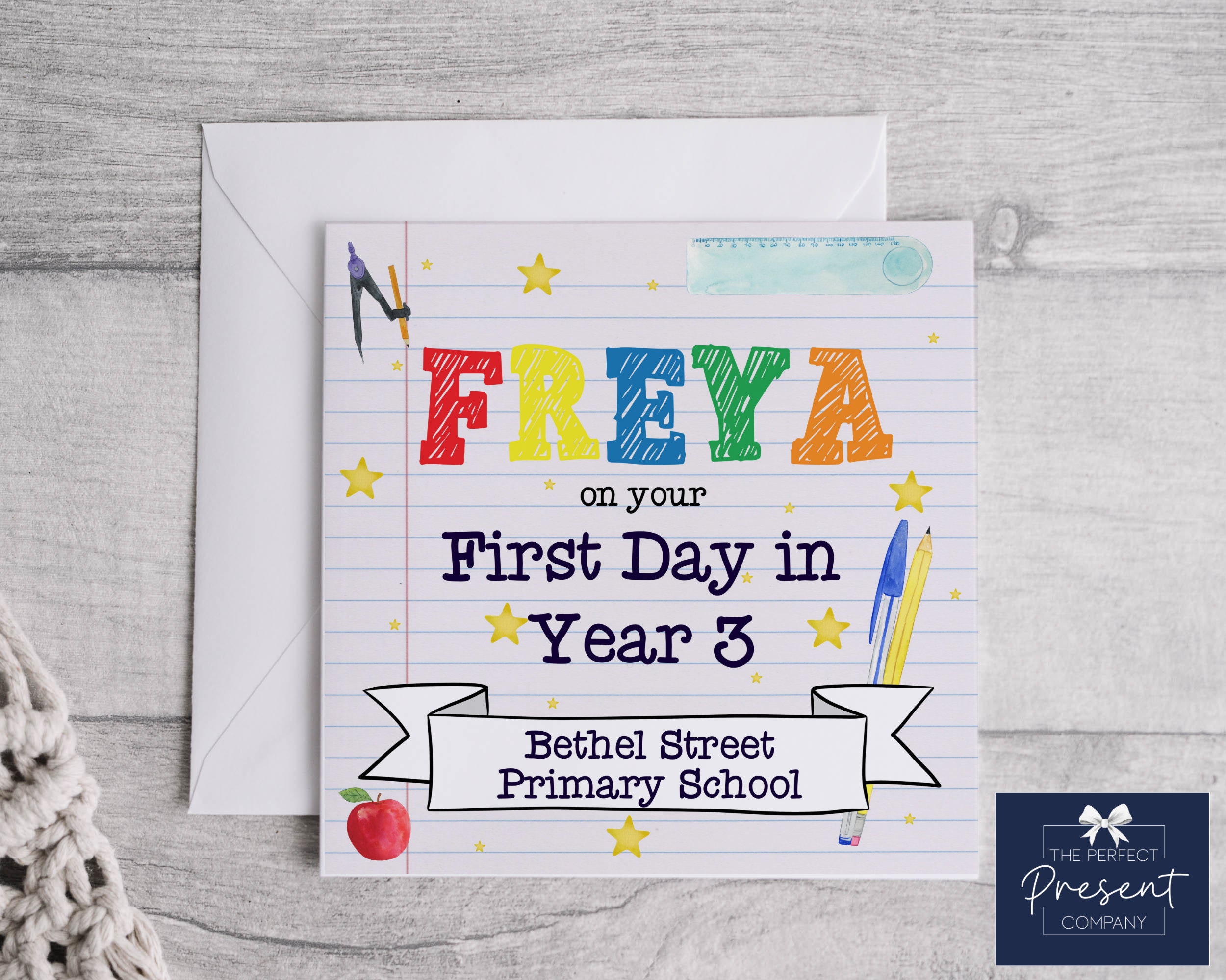 Personalised Back to School Card New Class Card New Year - Etsy UK