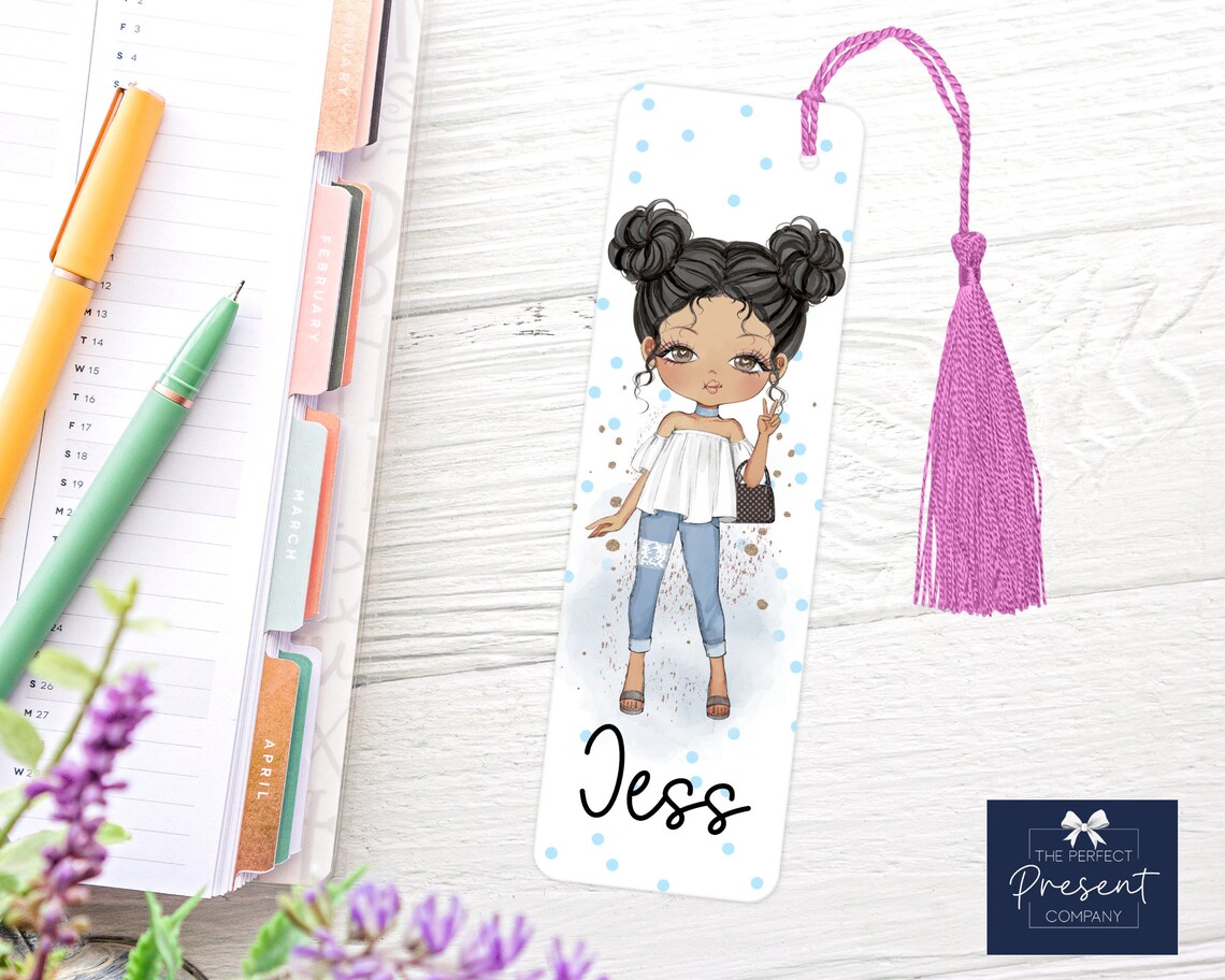 Personalised Girls Bookmark Older Girls Bookmark Teenager - Etsy