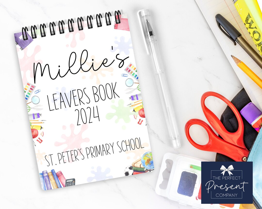 Personalised School Leavers Book Personalised School Leavers School ...