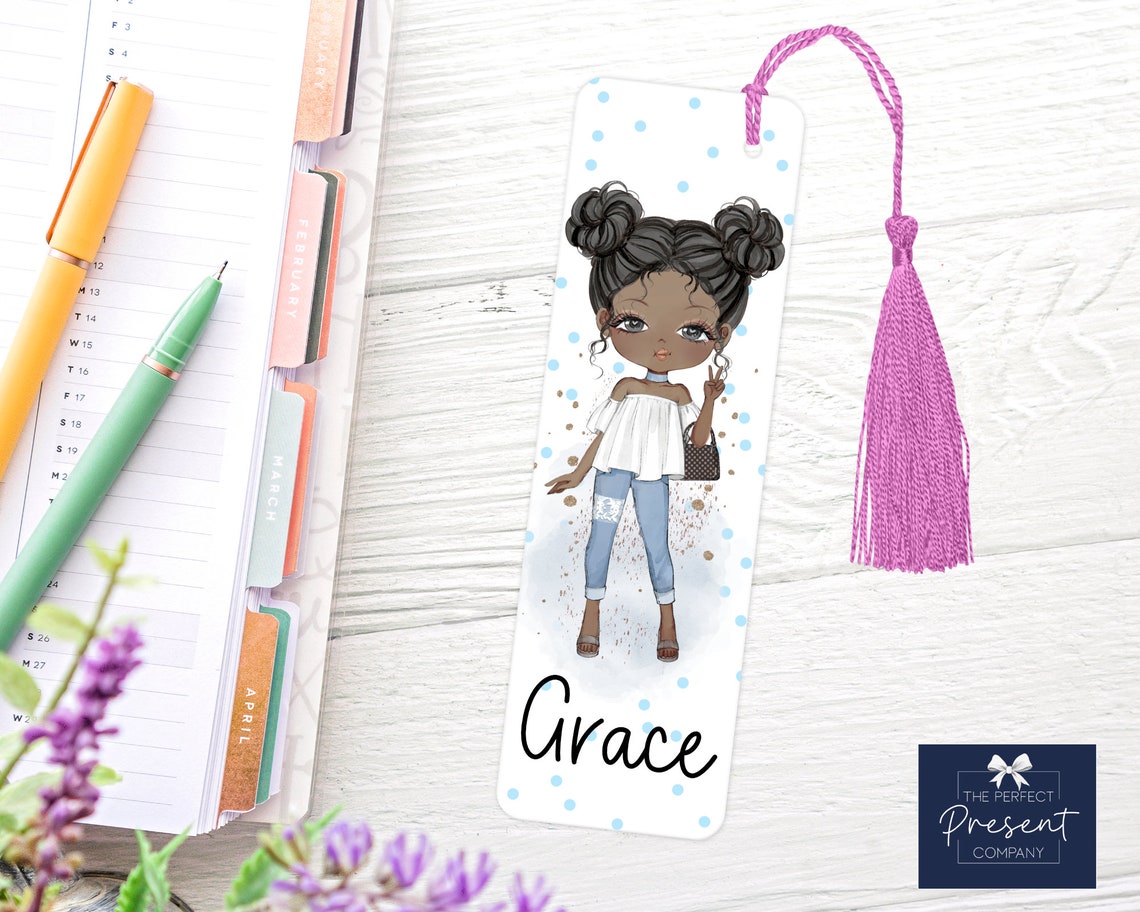 Personalised Girls Bookmark Older Girls Bookmark Teenager - Etsy