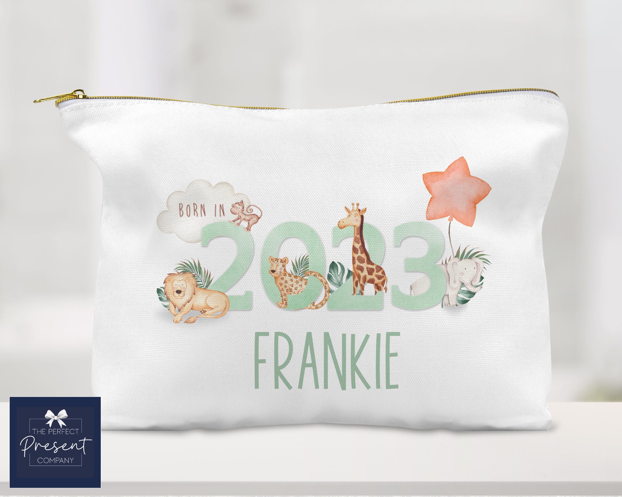 Personalised Nappy Pouch Personalised Wipes Bag Personalised Changing ...