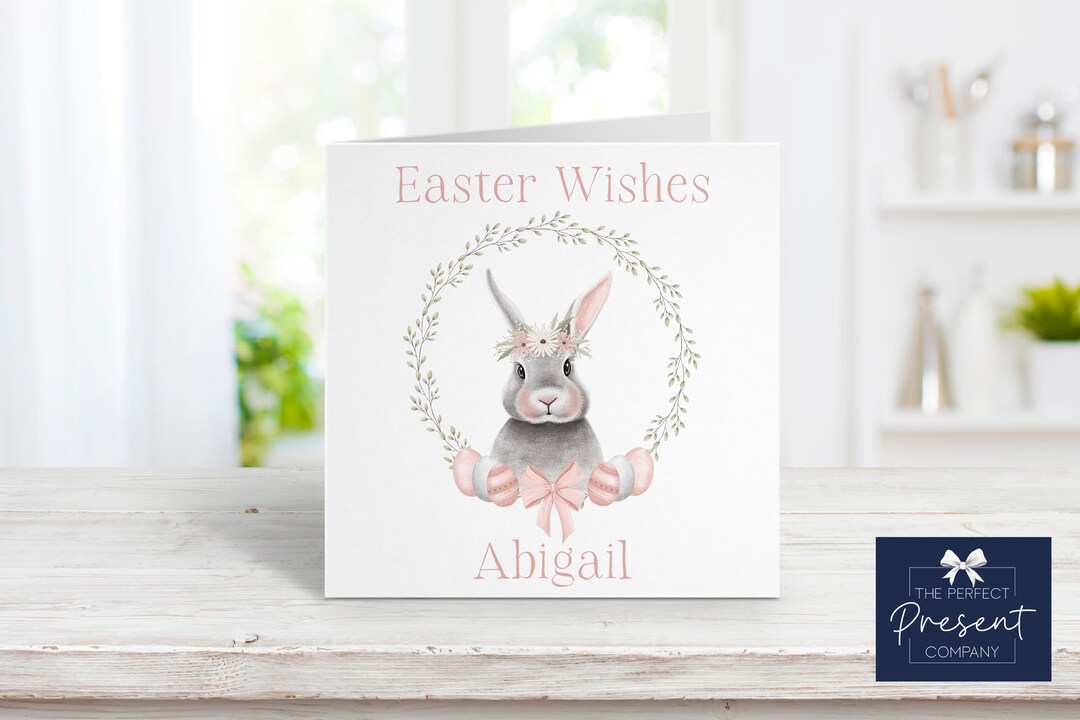 Personalised Easter Card | Easter Card | Children's Easter Card ...
