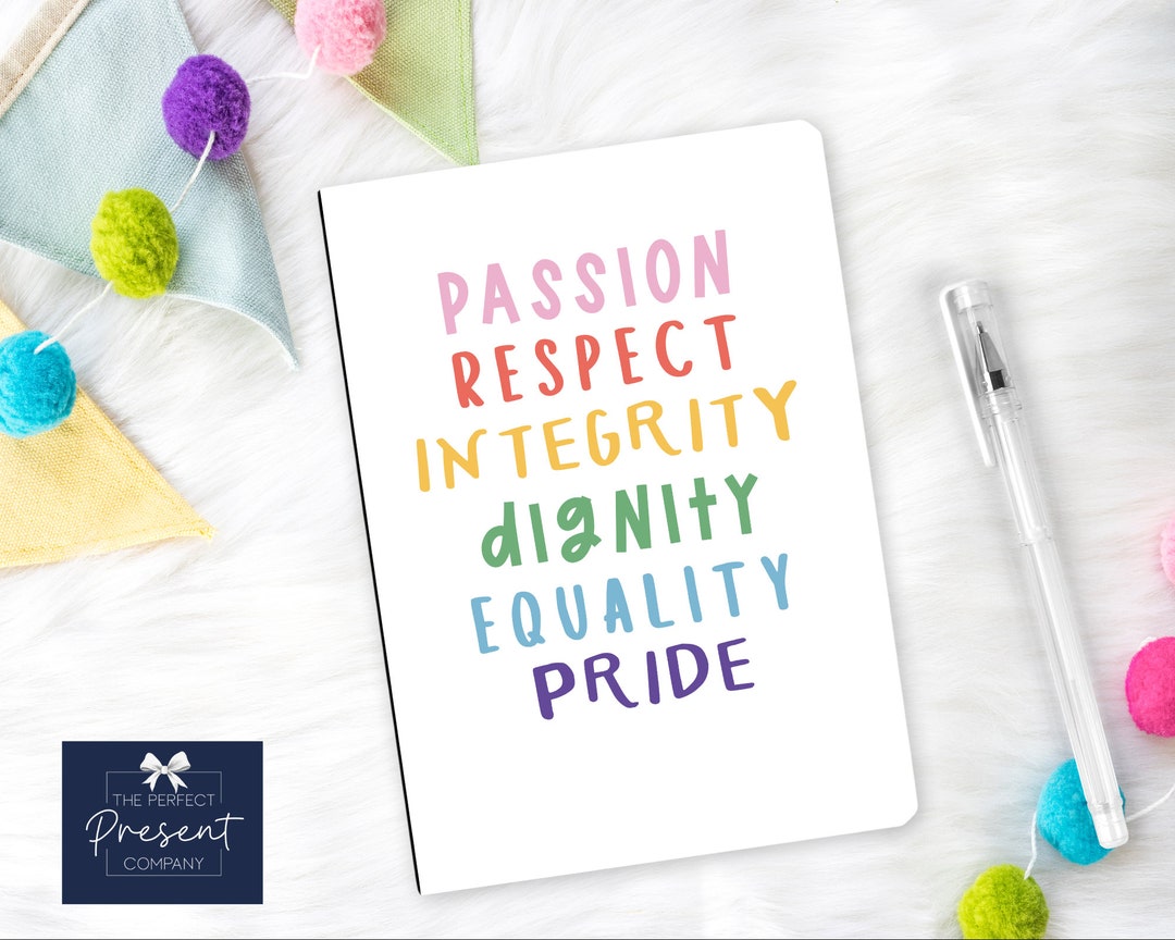 PRIDE Notebook Gay Notebook Lesbian Notebook LGBTQ - Etsy UK