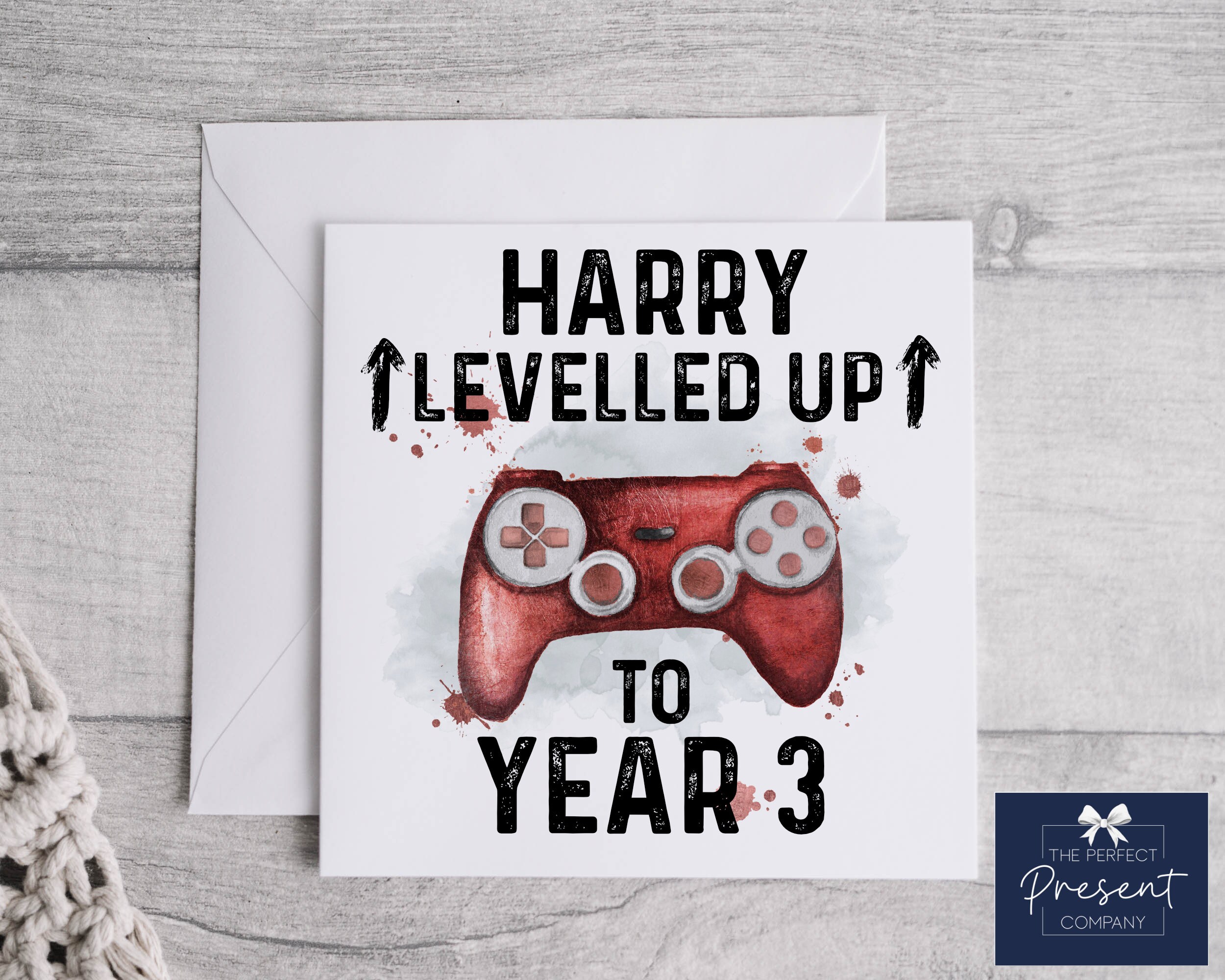 Personalised Gamer Card Back to School Card New Class Card - Etsy
