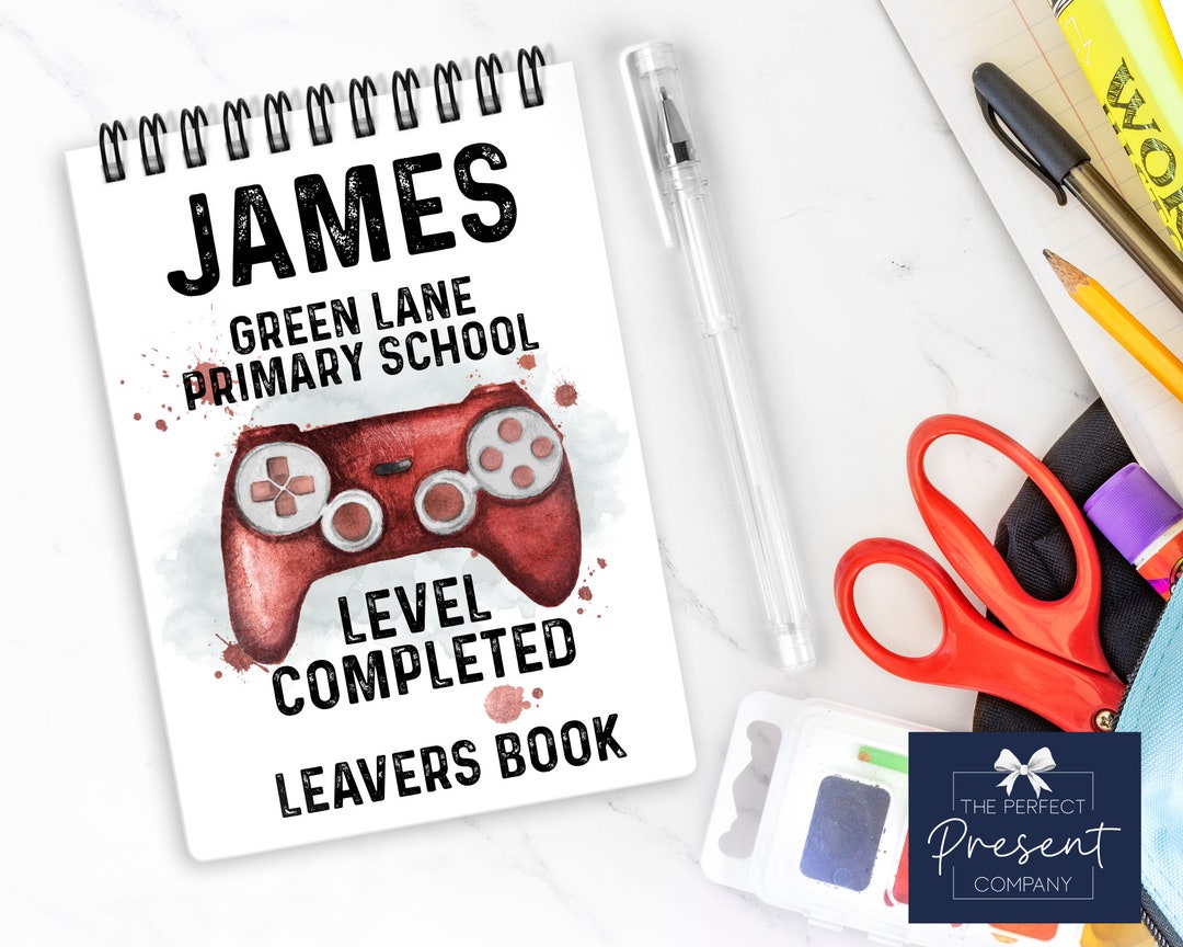 Personalised School Leavers Book | A6 School Leaver Gift | School ...