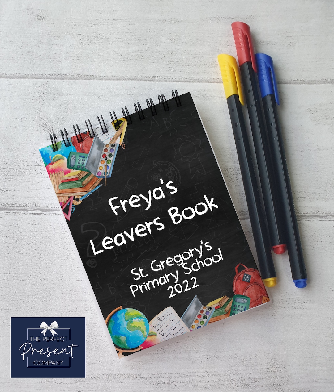 A6 Personalised School Leavers Book | Personalised School Leavers Book ...