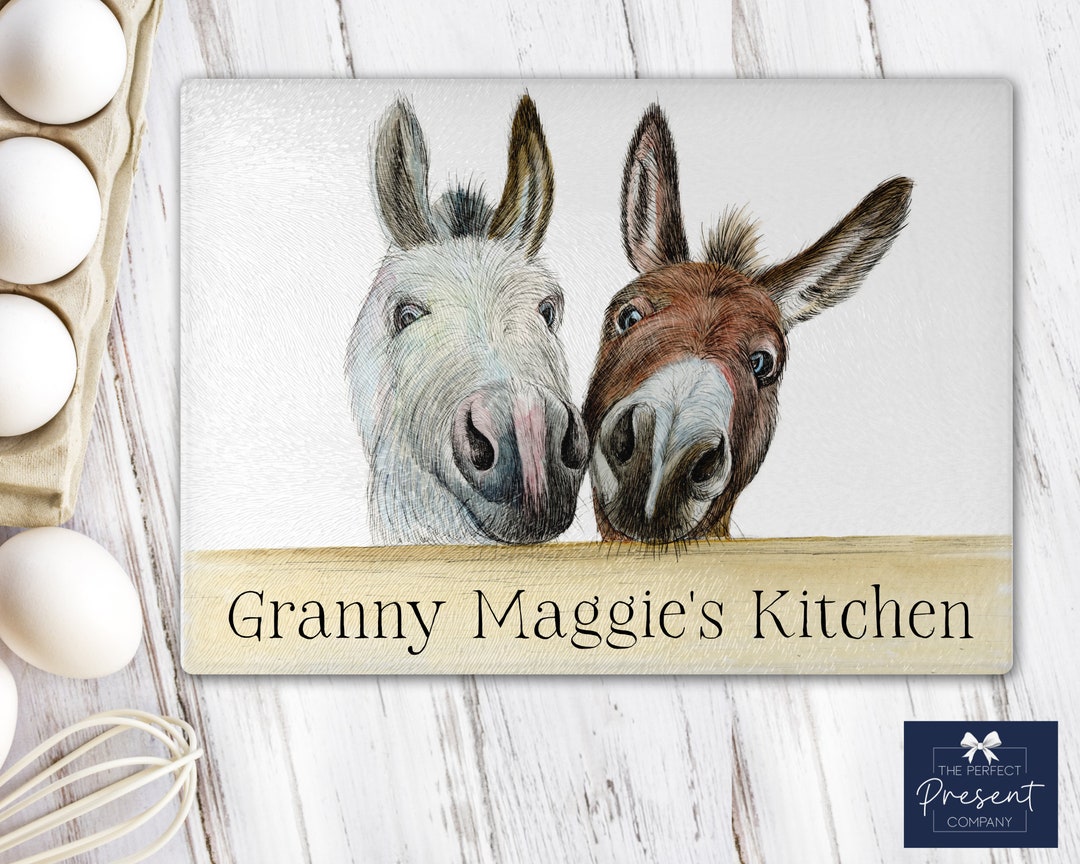 Personalised Glass Chopping Board | Kitchen Worktop Saver | Mothers Day ...