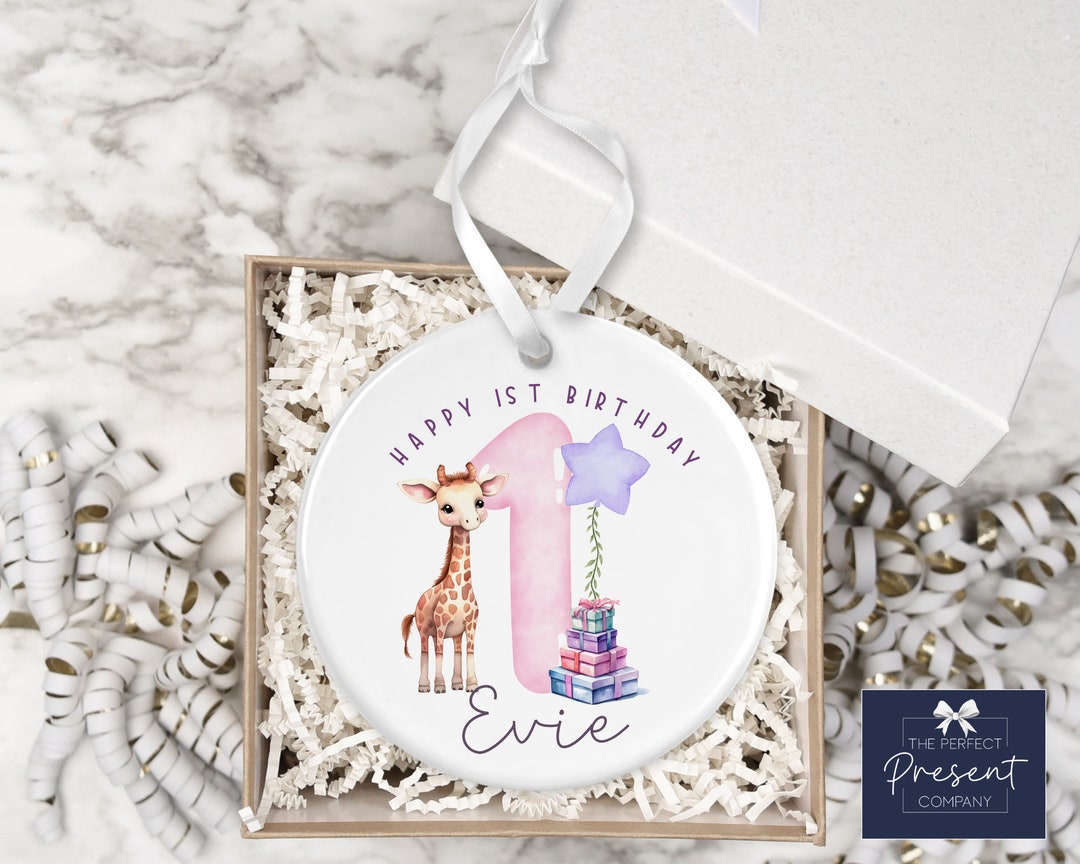 Personalised First Birthday Gift | Personalised First Birthday Keepsake ...