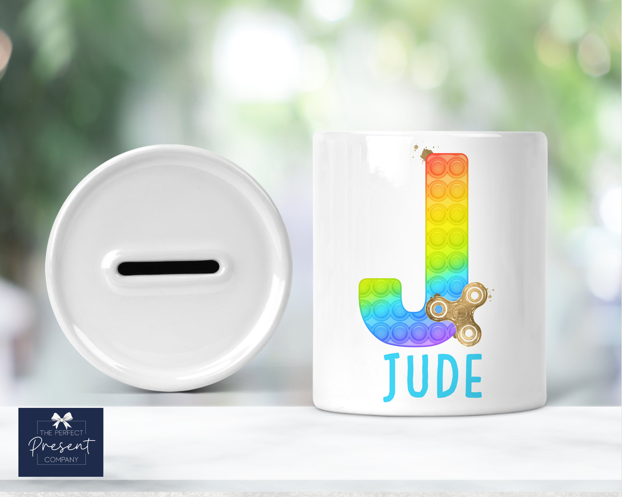 Personalised Money Box Children's Money Box Fidget Toy - Etsy UK