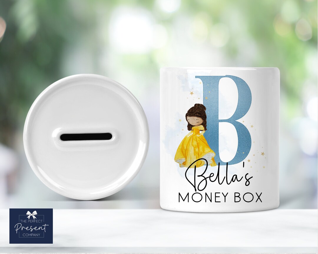 Personalised Princess Money Box, Girls Money Box, Fairy Money Box ...