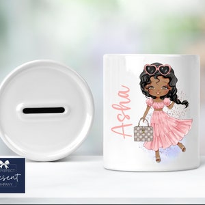 Girls Personalised Money Box | Older Girls Money Box | Gift for Girl ...