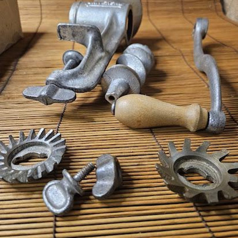 Antique Meat Grinder - Etsy