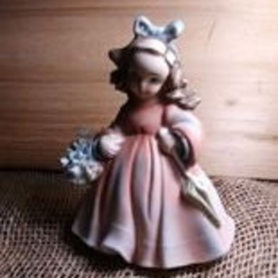 Lefton China Flower Girl KW334B Vintage Hand Painted Marked Numbered - Etsy