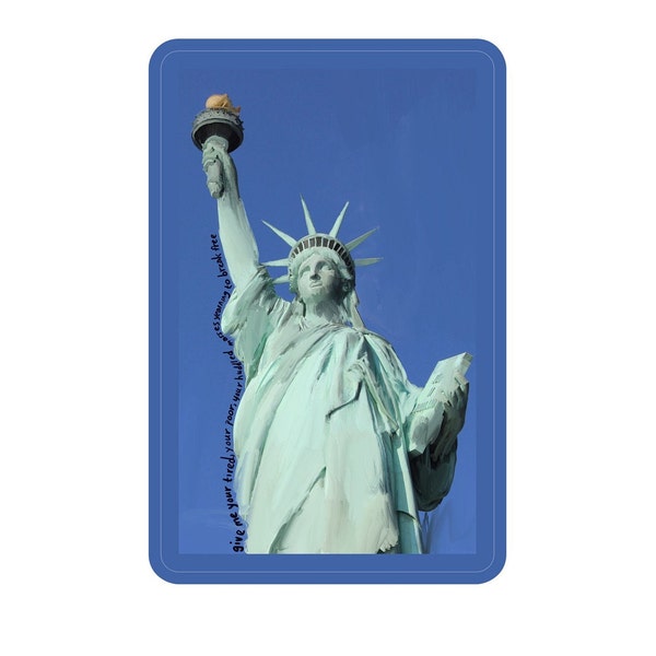 Lady Liberty Sticker - Etsy