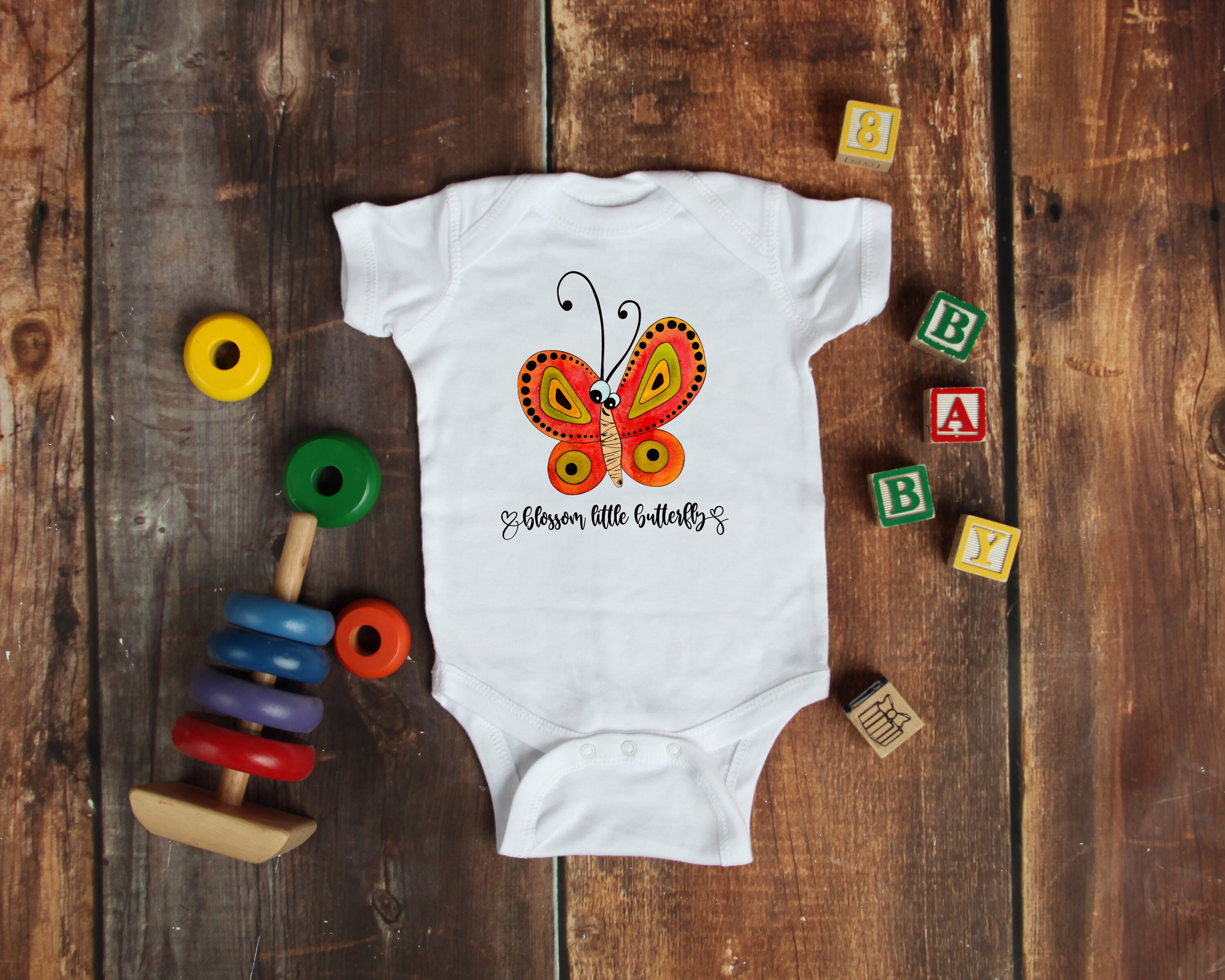 Butterfly Sublimation Design Baby Butterfly Print | Etsy