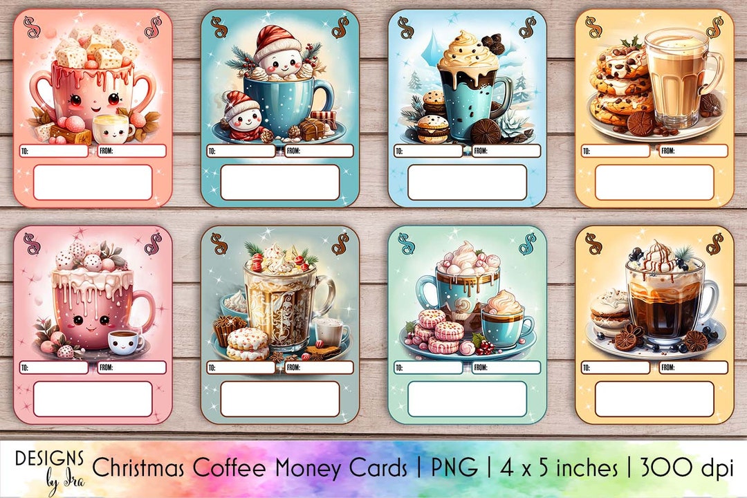 Christmas Hot Cocoa Money Cards | Money Card Printable | Money Holder ...
