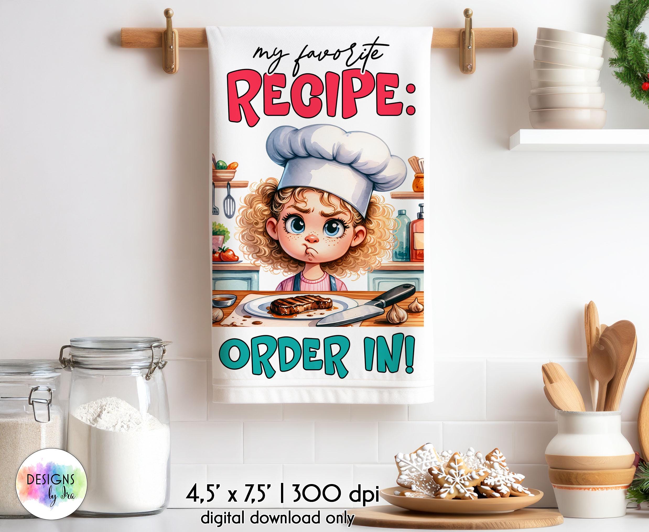 Kitchen Towel Sublimation Bundle | Watercolour Baking Sublimation | We ...