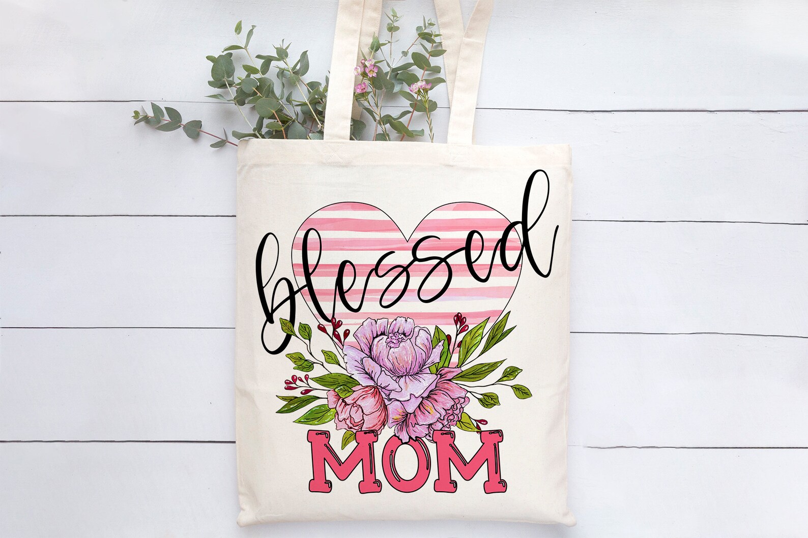 Blessed Mom Sublimation Design Mother's Day Gifts - Etsy