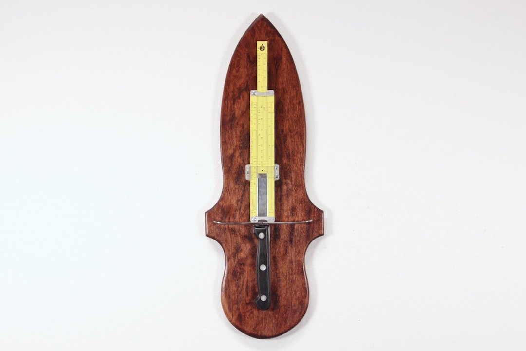 The Sword of Truth V1 Satirical Slide Ruler Sword Sculpture - Etsy