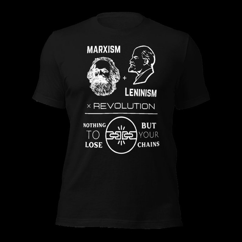 Karl Marx Vladimir Lenin Class Solidarity T-shirt Socialism Communism ...