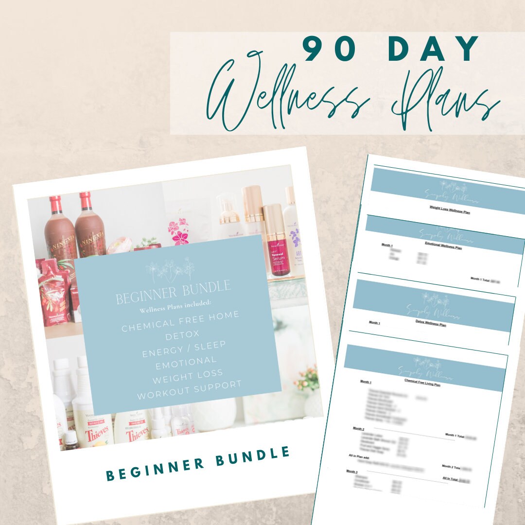 Beginner Bundle Wellness Plans - Etsy