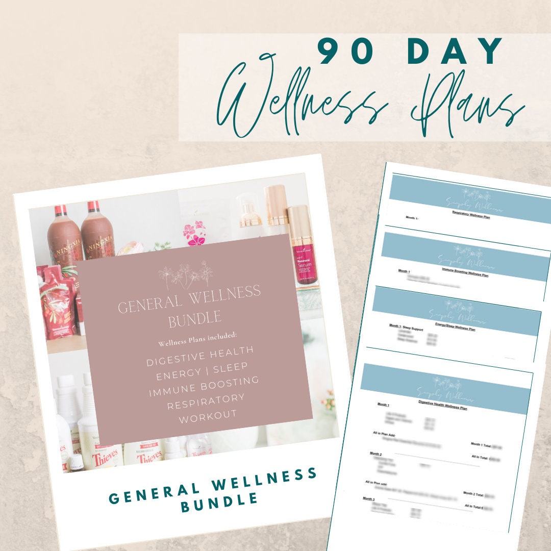 General Wellness Bundle - Etsy