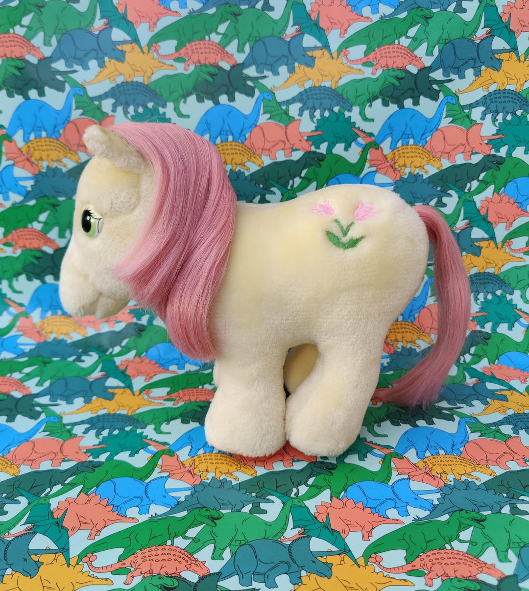 Vintage My Little Pony G1 Softie Plush Posey Hasbro - Etsy
