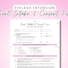 EDITABLE Client Intake Form and Client Self-assessment for Estheticians ...