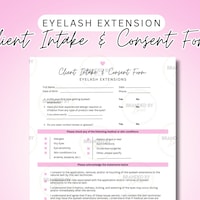 EDITABLE Client Intake Form and Client Self-assessment for Estheticians - Etsy