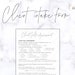 Simple Client Intake Form and Client Self-assessment for Estheticians PRINTABLE & DOWNLOADABLE ...