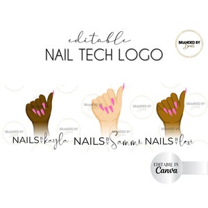 Nail Technician Logo - Etsy