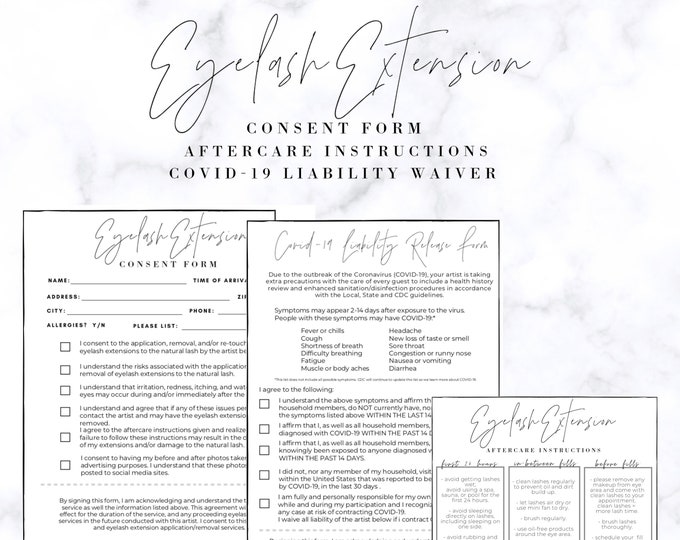 Simple Client Intake Form and Client Self-assessment for Estheticians PRINTABLE & DOWNLOADABLE ...