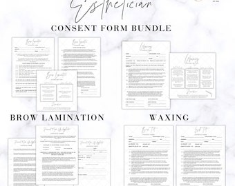 Bb Glow Consent Forms Bb Glow Intake Form Bb Glow Waiver Bb Glow Facial ...