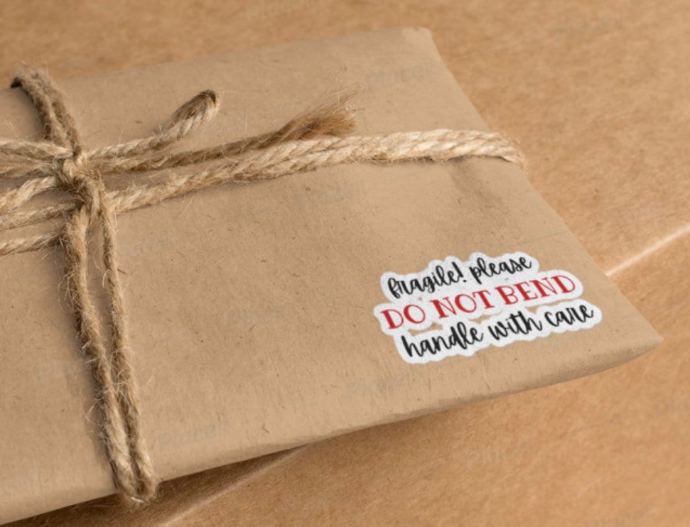 Fragile Do Not Bend PNG Downloadable & Printable - Etsy