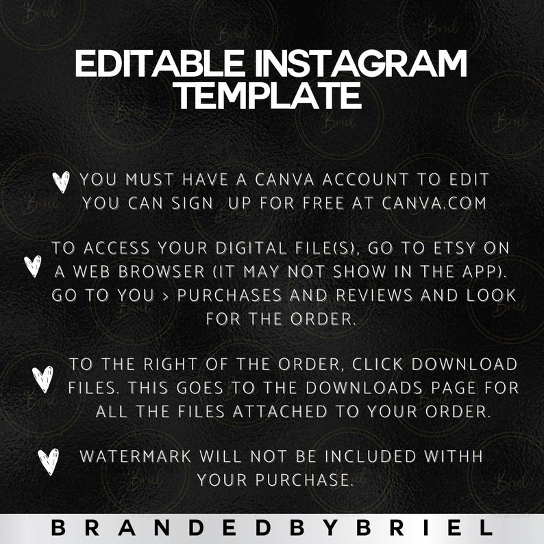 Orders Shipped Editable Instagram Template - Etsy