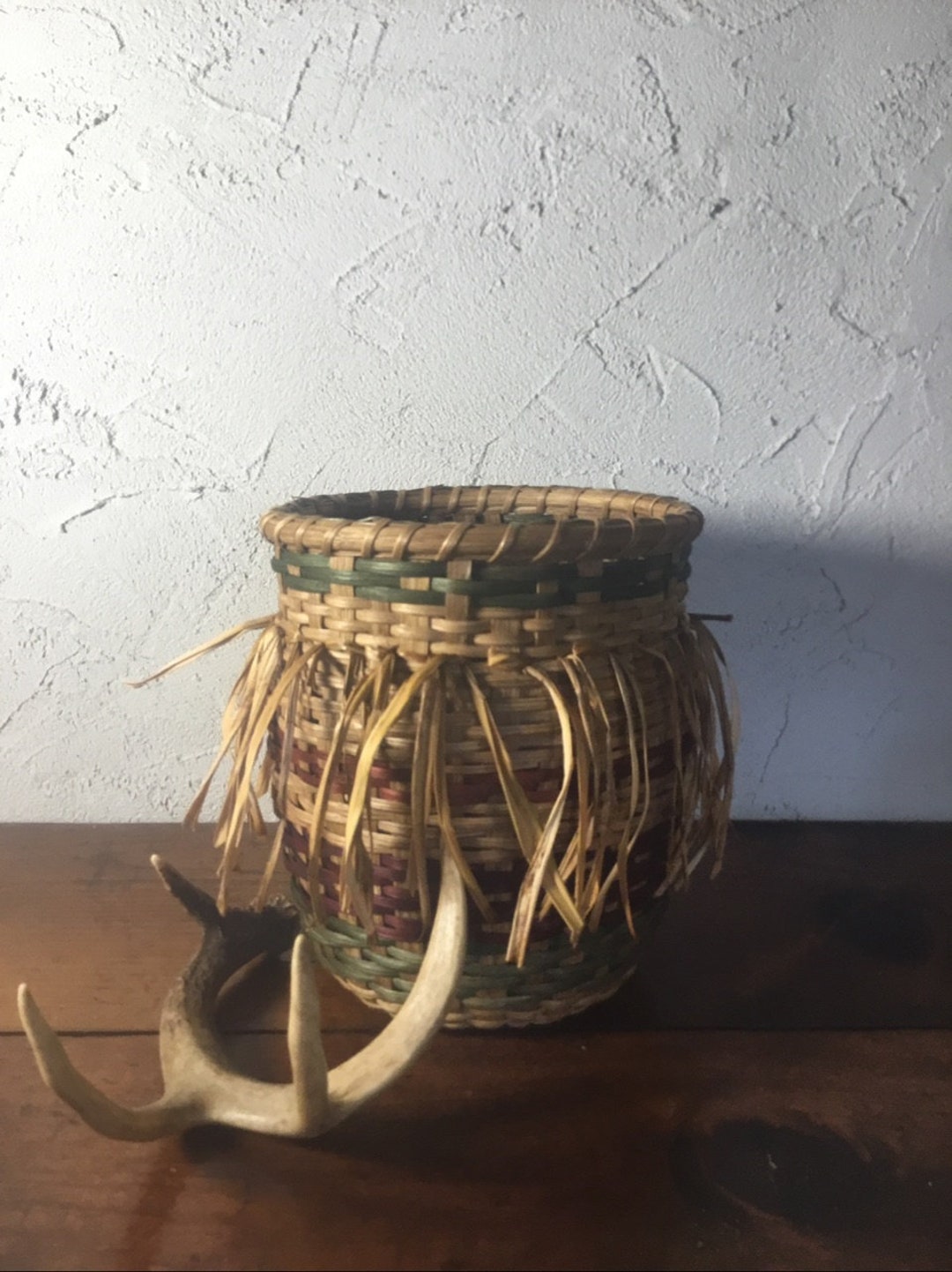 Handwoven Baskets Large Native Indian Gathering Basket - Etsy